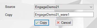 Create a dummy copy of Engage