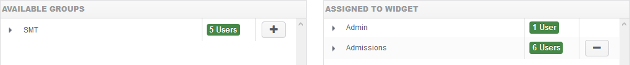 Create a Conversion Ratio widget